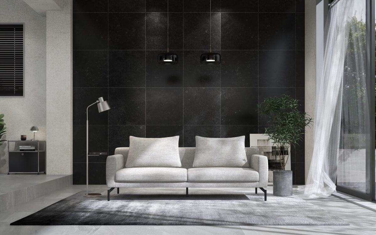 シャープで洗練されたスタンダードソファ- LENIS レニス | ソファ専門店FLANNEL SOFA